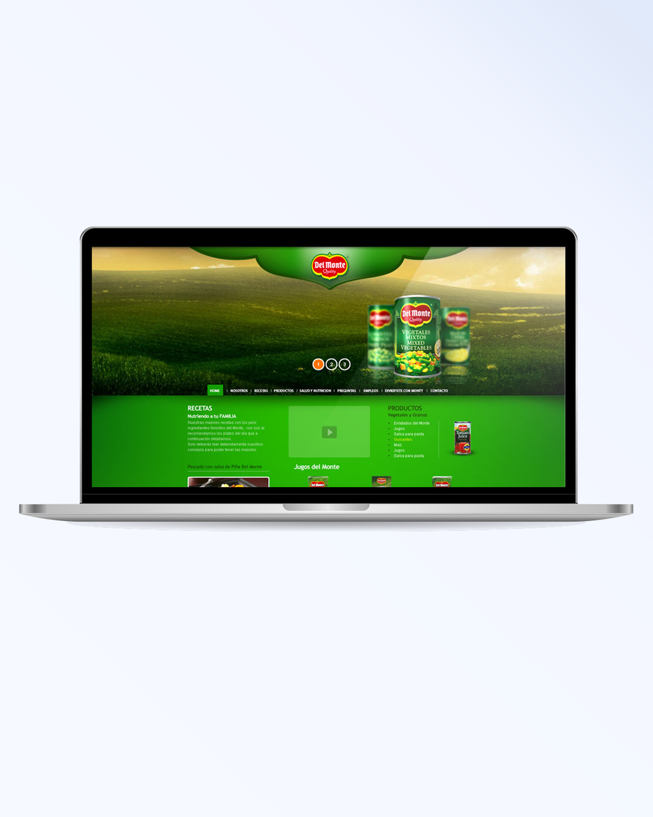 Del Monte Website | LogosCorp