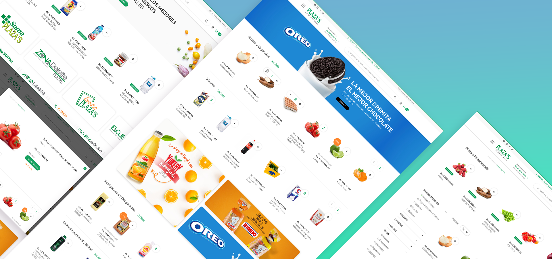 Plaza's Supermarkets eCommerce | LogosCorp