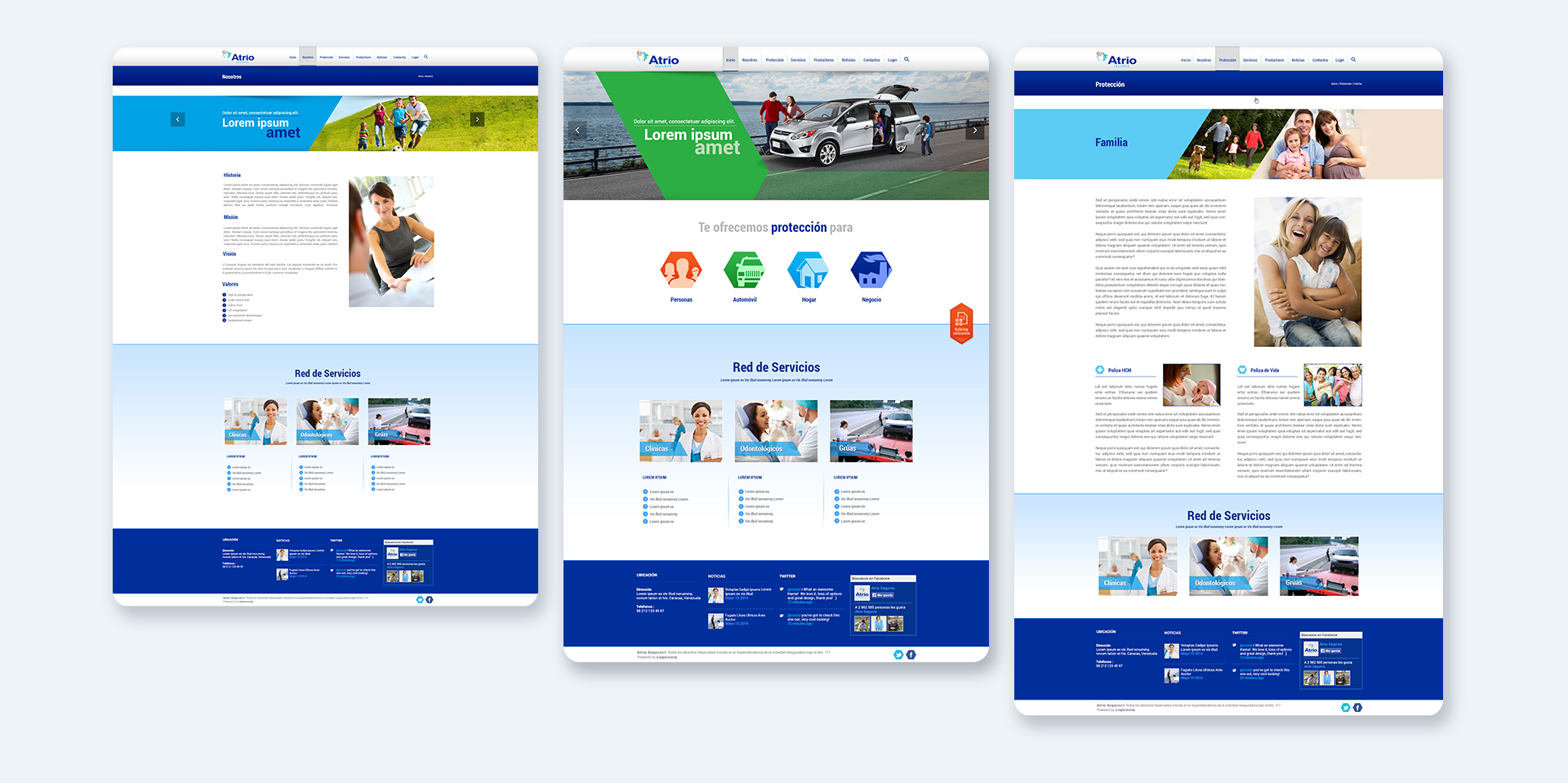 Atrio Insurance Web Portal | LogosCorp