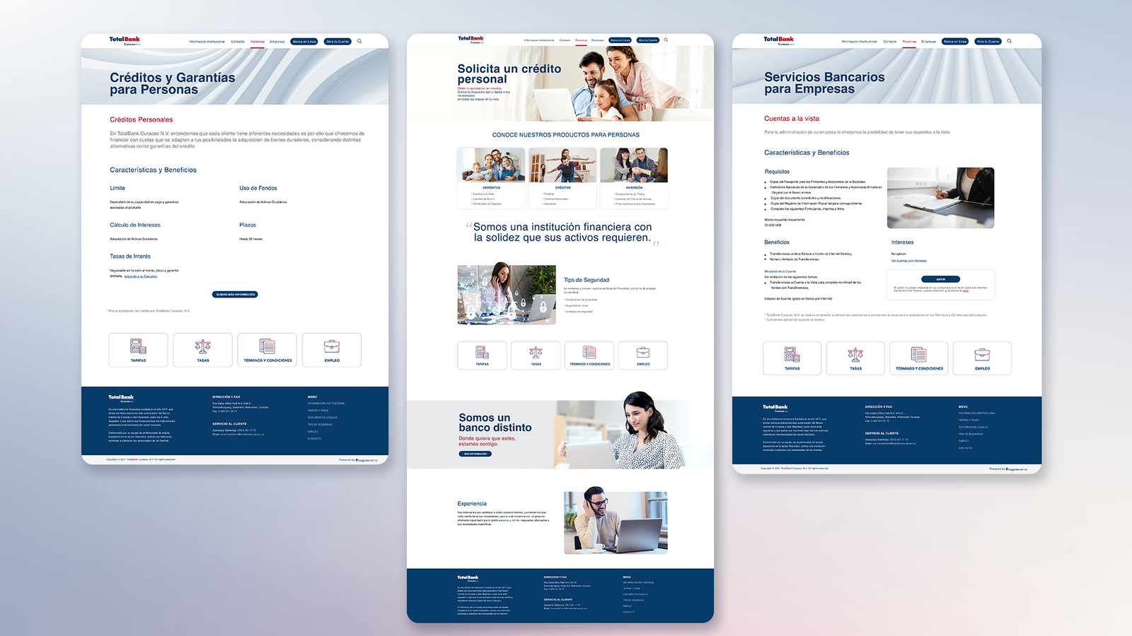 Total Bank Portal Web | LogosCorp
