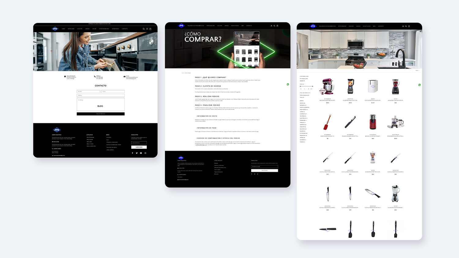 JVG Home eCommerce | LogosCorp