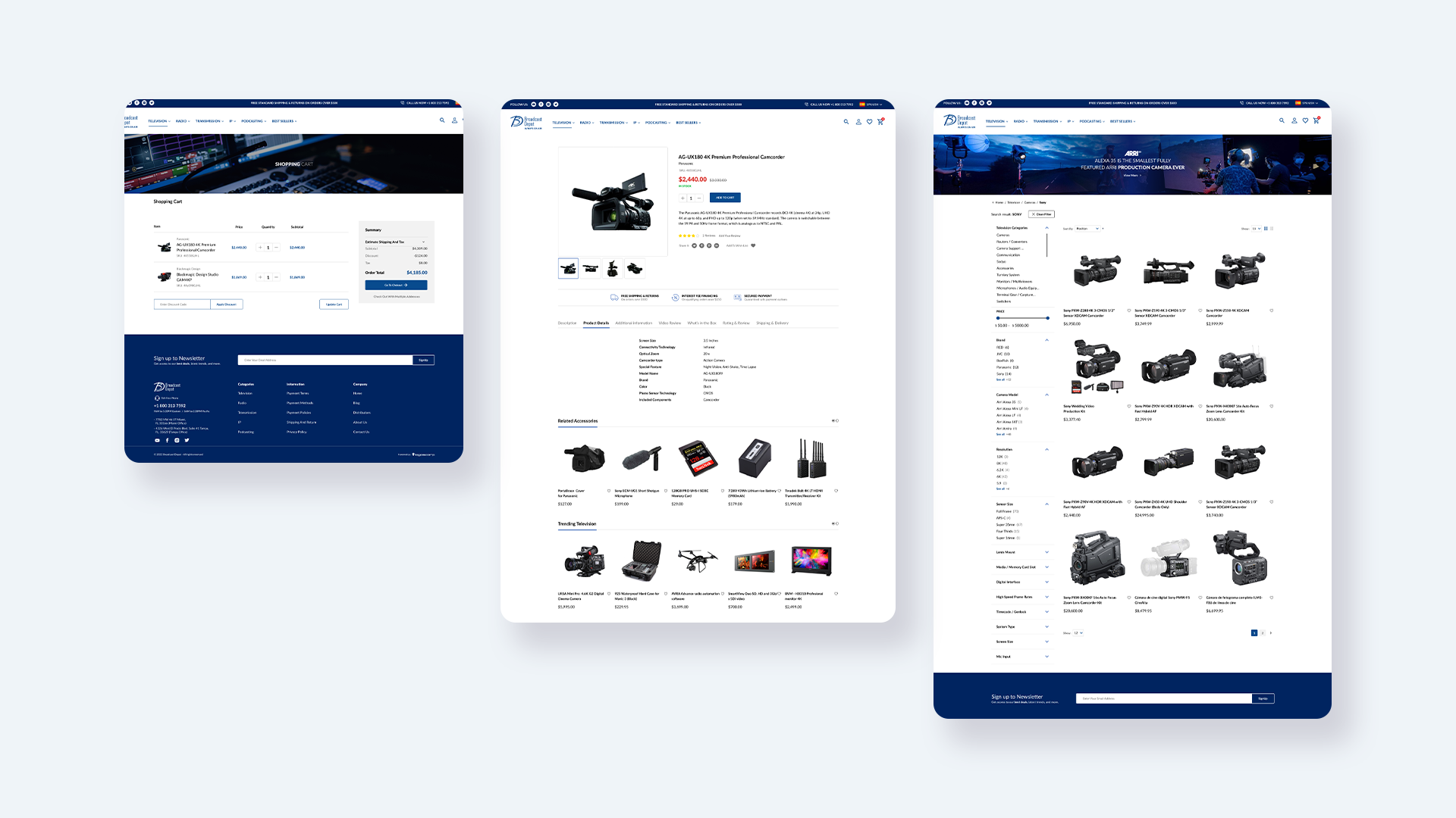 The Broadcast Depot eCommerce | LogosCorp