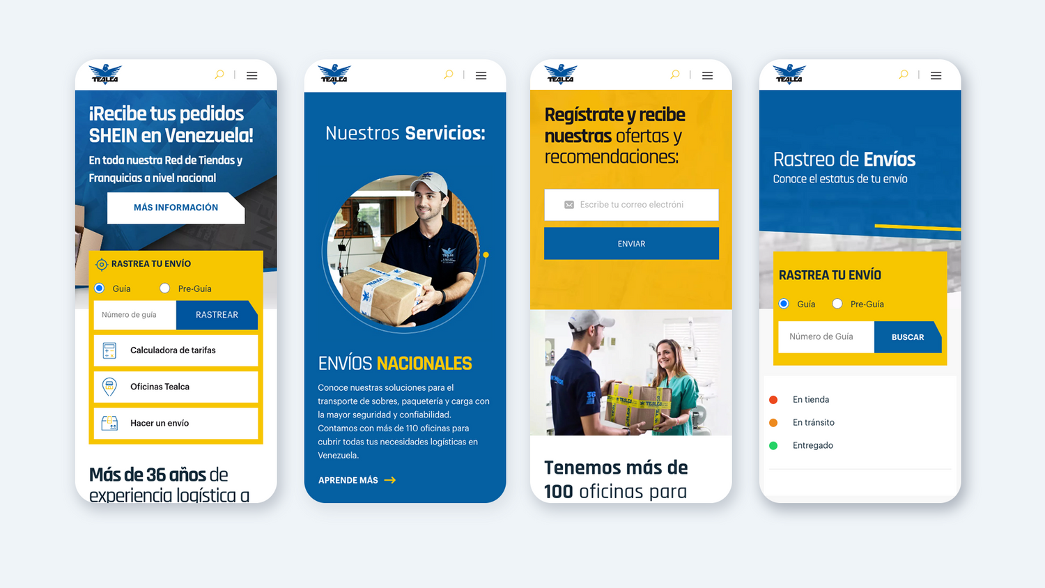 Tealca Web Portal | LogosCorp
