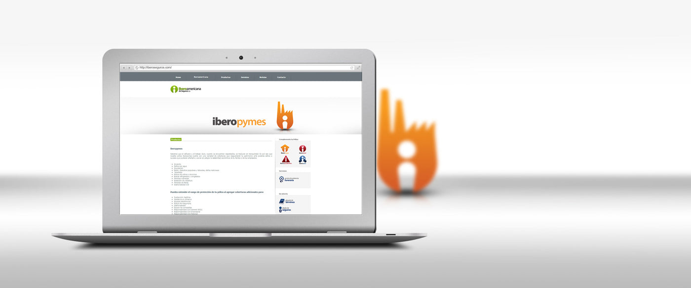 Iberoseguros Website | LogosCorp