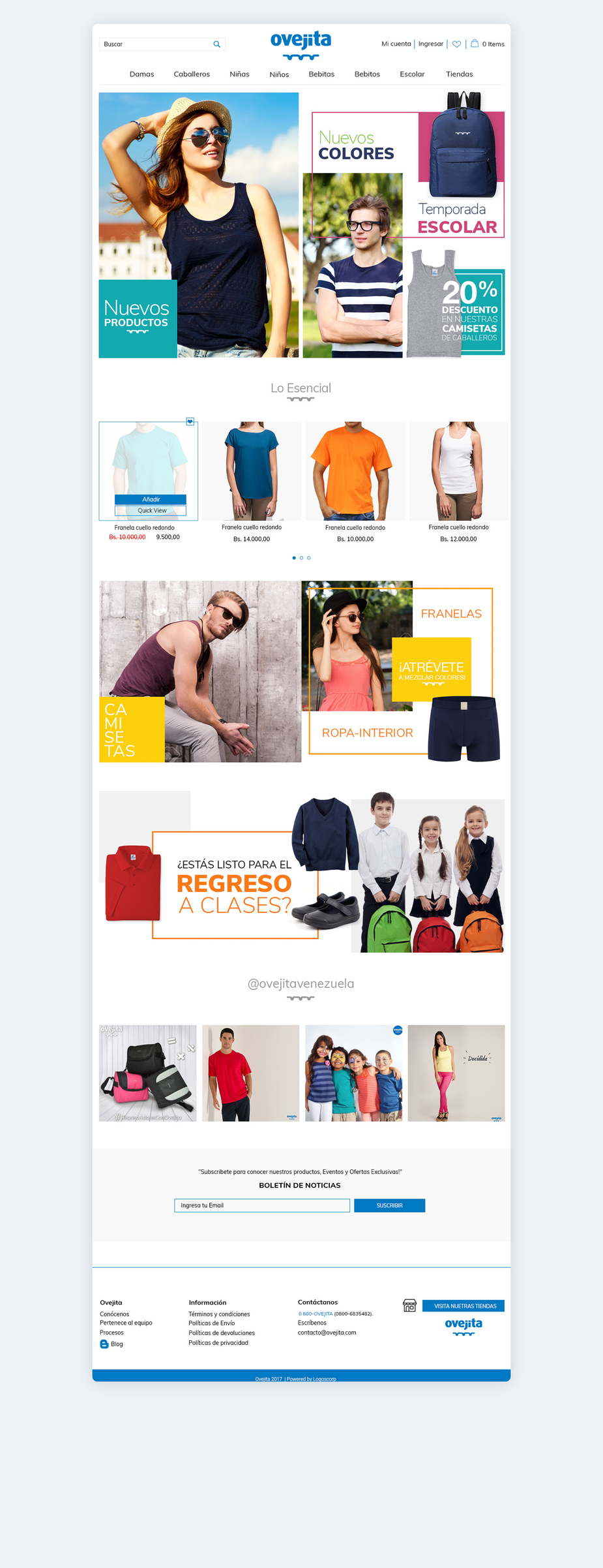 Ovejita eCommerce | LogosCorp