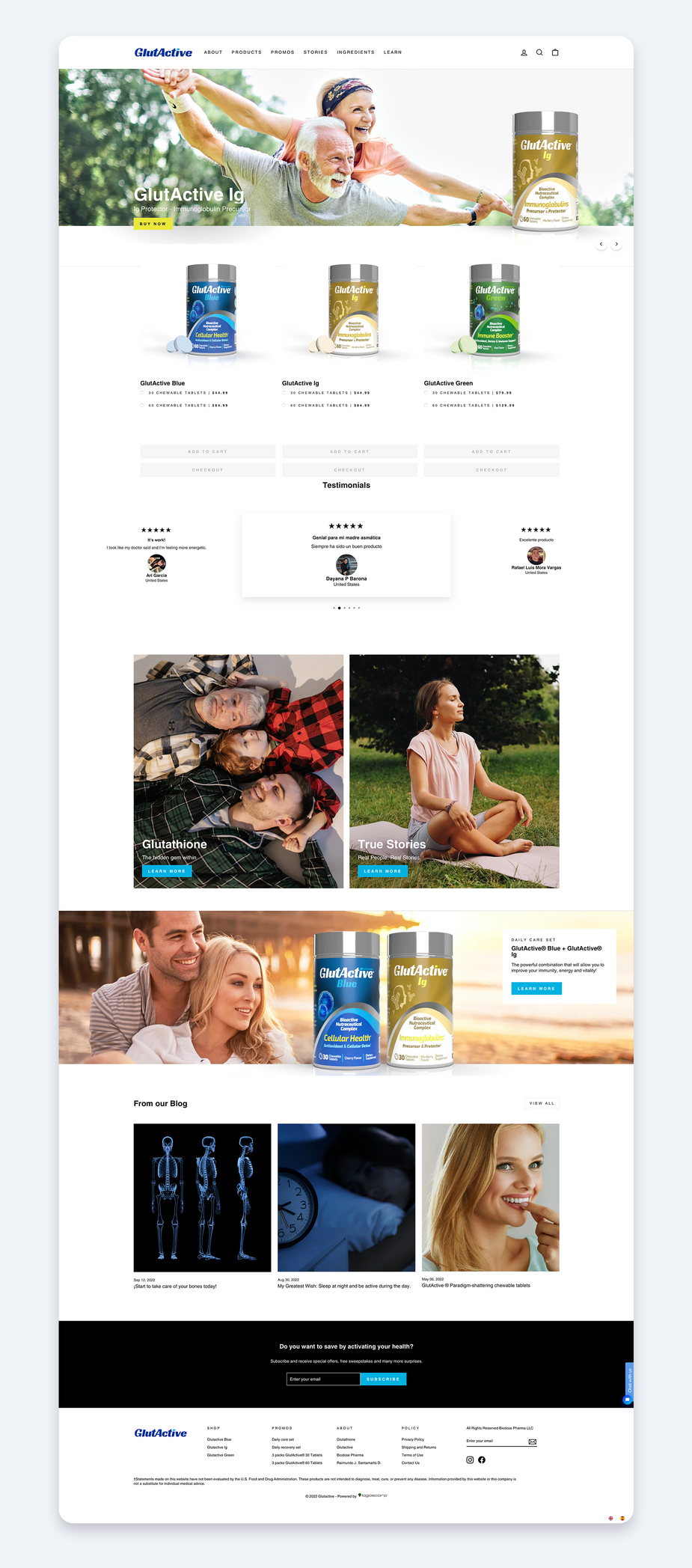 Glutactive eCommerce | LogosCorp