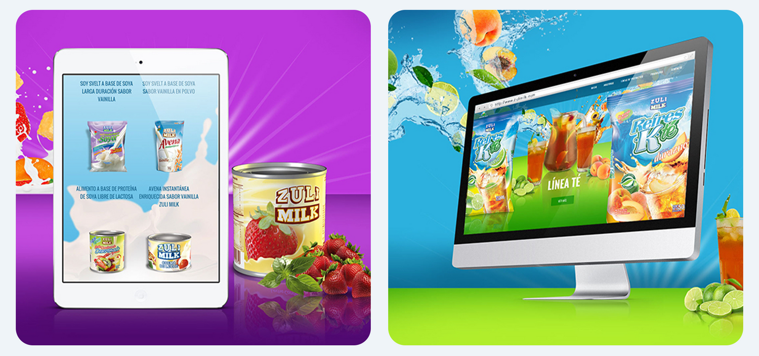 Zuli Milk Portal Web | LogosCorp