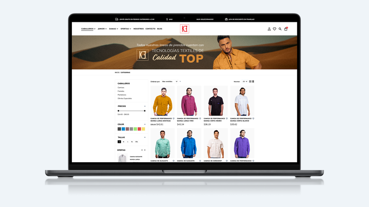 KE Clothing eCommerce | LogosCorp
