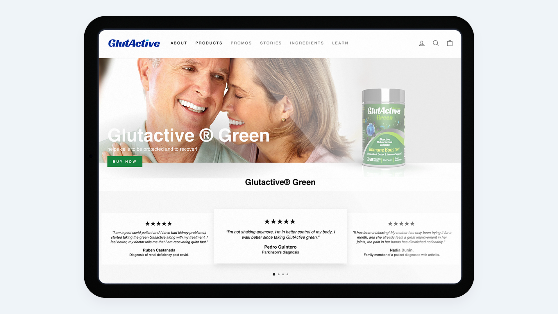 Glutactive eCommerce | LogosCorp