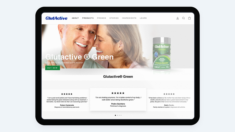Glutactive eCommerce | LogosCorp