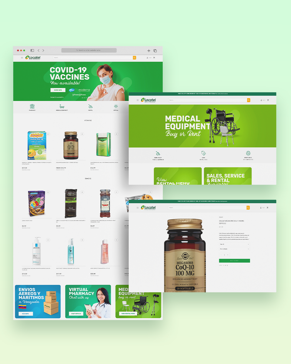 Locatel eCommerce | LogosCorp