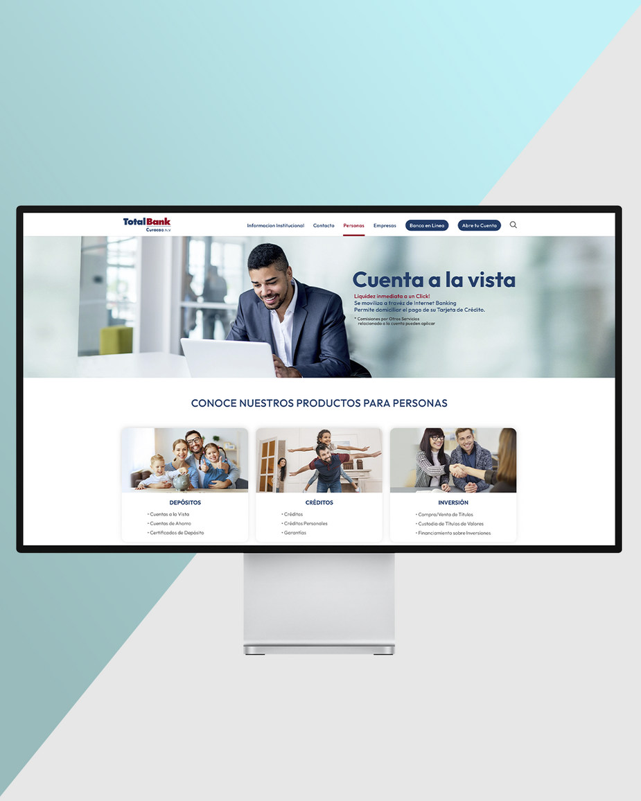 Total Bank Web Portal | LogosCorp